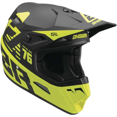 Answer Racing AR1 Bold Helmet Hyper Acid/Black available at Motocross ...